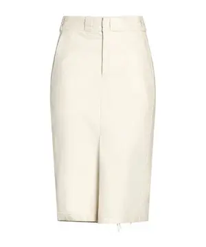 MAISON MARGIELA Simple High-waisted Pencil Skirt - Ivory