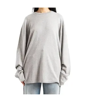 Extreme Cashmere Crew-neck Long-sleeve T-shirt - No