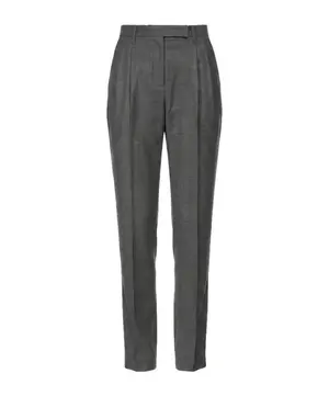 Brunello Cucinelli Wool Tapered Pants - Gray
