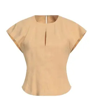 Isabel Marant Étoile Solid-colored Stretch Fabric Top - Sand