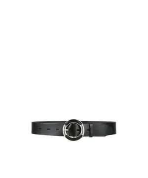 Rag & Bone Minimalist Solid-color Leather Belt - Black