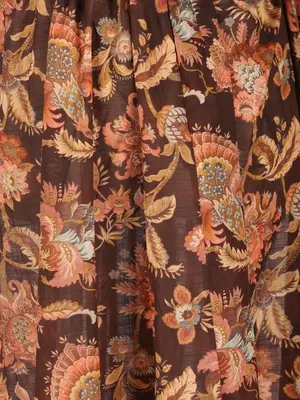 Zimmermann Aster Cut-out Printed Dress