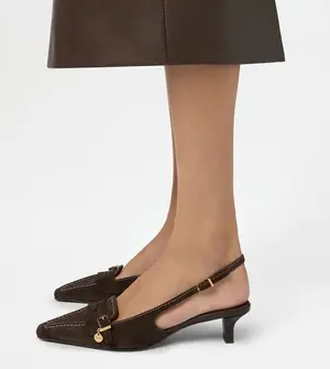 TOD'S Slingback Pumps In Suede