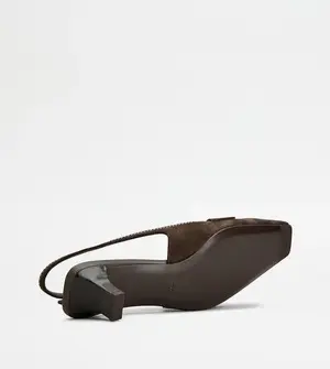 TOD'S Slingback Pumps In Suede