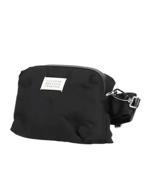MAISON MARGIELA Medium-sized Solid Canvas Bag - Black