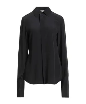 Sportmax Long-sleeved Chiffon Shirt