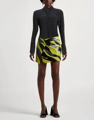 Sportmax Long-sleeved Chiffon Shirt