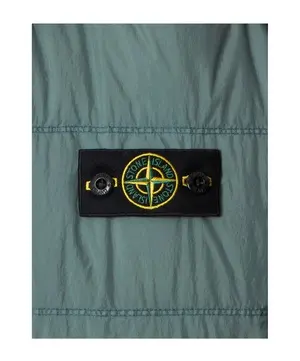 Stone Island Hooded Down Jacket With Anti-drop