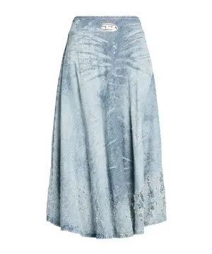 DIESEL® Mid-length Denim Skirt