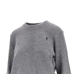 AMI Paris Long-sleeve Knit Top