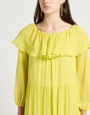 Max Mara Chiffon Maxi Dress