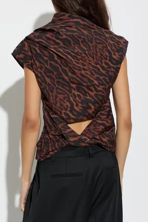 GANNI Graphic Top