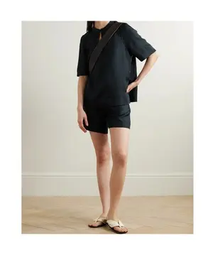 Loulou De Saison Silk Twill Cover-up