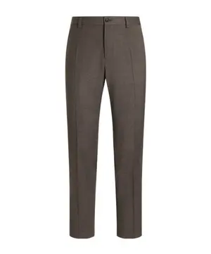 Dolce & Gabbana Dress Trousers With Belt Loops - Grey