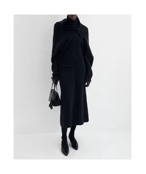Magda Butrym High-neck Sleeveless Midi Dress
