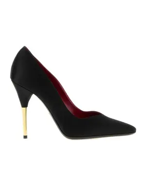 VALENTINO Valentino Pointed Toe Satin Pumps