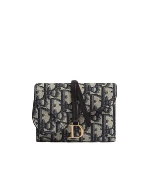 Dior Saddle Sunflower Wallet - No