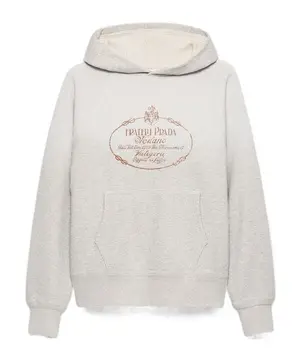 Prada Cotton Fleece Hoodie