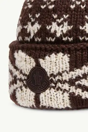 Moncler Jacquard Knit Beanie