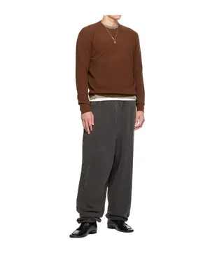 ENTIRE STUDIOS Cashmere Crew-neck Sweater - Brown