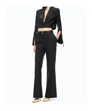 Pinko Tailored Wool Crêpe Trousers