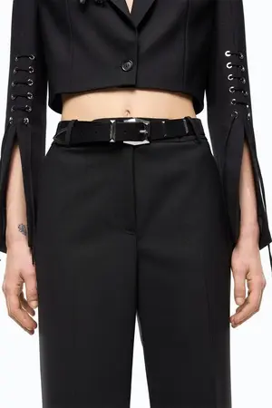 Pinko Tailored Wool Crêpe Trousers
