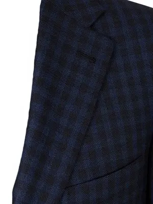 Brioni Checked Wool-blend Blazer