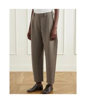 LISA YANG Tapered Leg Casual Pants - Beige