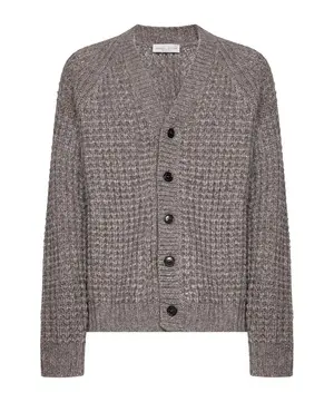ROBERTO COLLINA Textured Button-up Cardigan - No