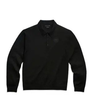 Canada Goose Petitot Knit Long Sleeve Polo