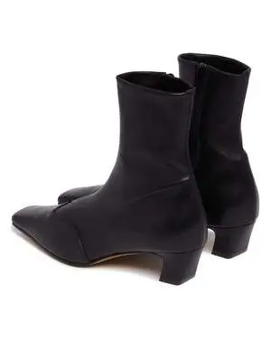 Khaite Square-toe Ankle Boots