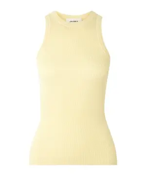 LISA YANG Ribbed Crew Neck Vest