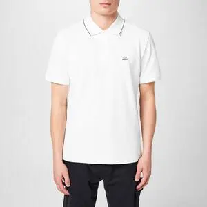 C.P. COMPANY Short Sleeve Tipped Polo Shirt