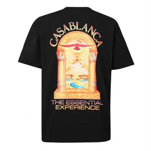 Casablanca Crew Neck Short-sleeve T-shirt