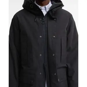 Barbour Hooded Long Coat