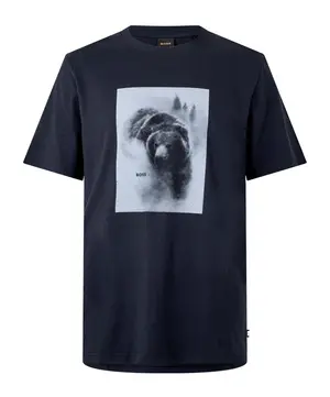 Hugo Boss Crew Neck Short-sleeve T-shirt - Black