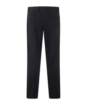 Zegna Casual Trousers With Belt Loops - Black