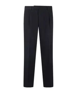 Zegna Pleated Straight-leg Pants - No