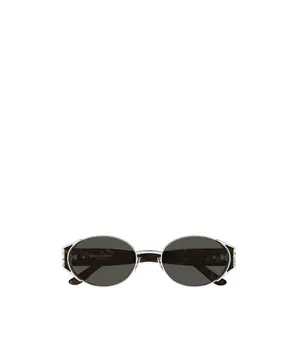 Saint Laurent Oval Frame Sunglasses - No