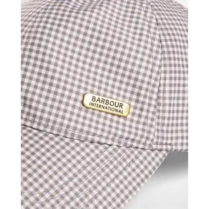 Barbour Check Baseball Cap