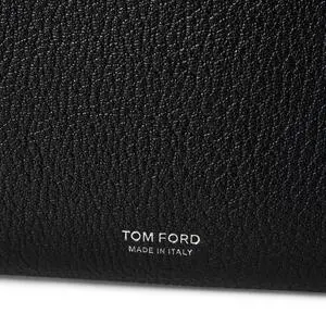 TOM FORD Grained Leather Clutch
