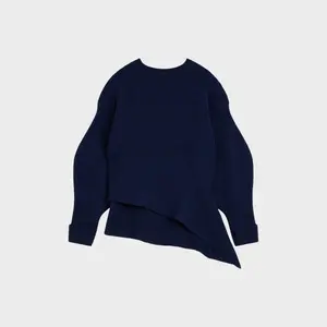 Givenchy Asymmetric Long Knitted Sweater