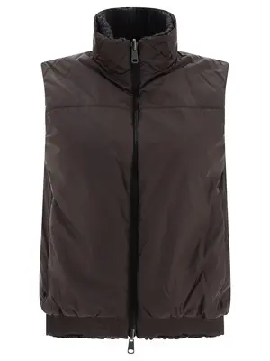 Brunello Cucinelli Reversible Zip-up Gilet