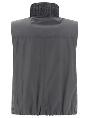 Brunello Cucinelli Reversible Zip-up Gilet