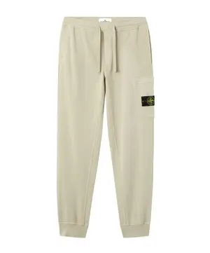 Stone Island Slim-fit Joggers With Cargo Pocket - Sand