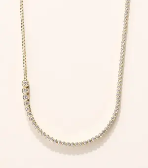 Sophie Bille Brahe Yellow And Diamond Collier De Rêve Necklace - Gold