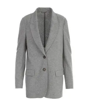 BRUNELLO CUCINELLI Brunello Cucinelli Longline Single-Breasted Coat