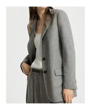 Brunello Cucinelli Longline Single-breasted Coat