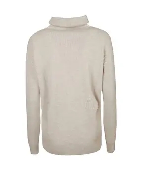 Brunello Cucinelli High Neck Knitted Jumper