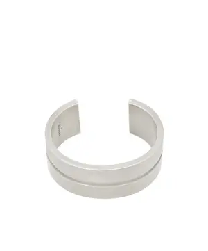 PARTS OF FOUR Ultra Reduction Slit Bracelet - Acid Silver